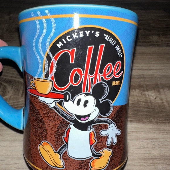 Disney | Dining | Vintage Mickey Mouse Coffee Mug Disney Parks ...